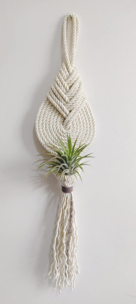 Macramê para plantas: como fazer suporte para vaso?